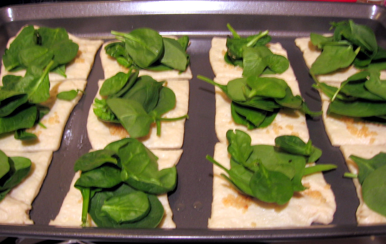 Slice of Southern: Spinach and Feta Cheese Bundles