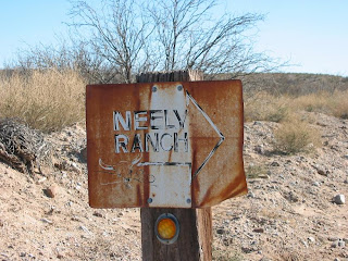 Greg's Running Adventures: Quitman Canyon Run 26 Dec 2009