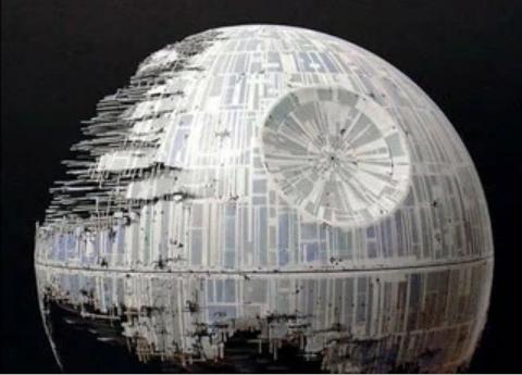 STAR WARS AFICIONADO WEBSITE: ILM CLASSIC IMAGE: DEATH STAR DEATH POINTS!