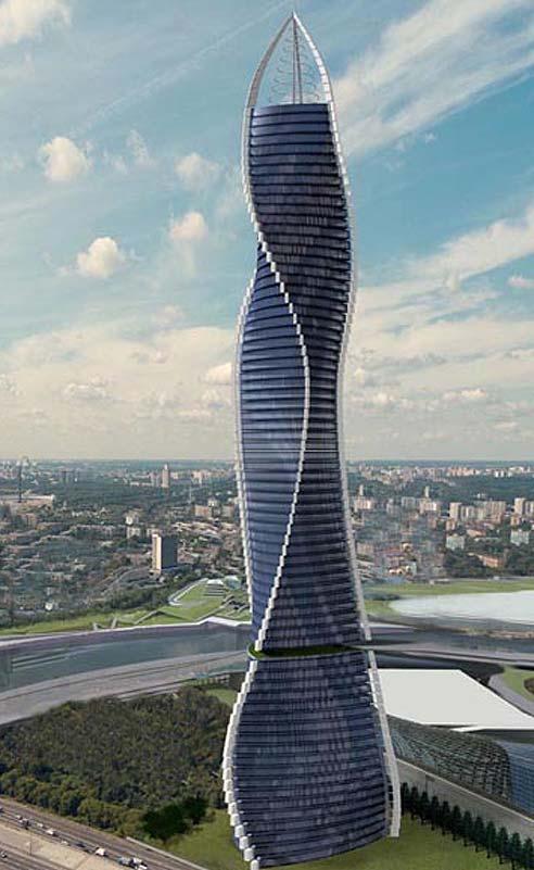dubai futurista: edificio giratorio
