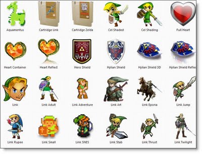 Zapsz.Ws: Legend Of Zelda Icons