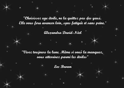 *La tête dans les étoiles*: De jolies citations...
