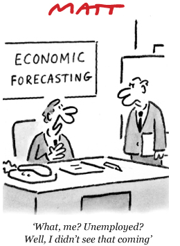 Mayfield's Economics Blog: Cartoon: Economic Forecasting