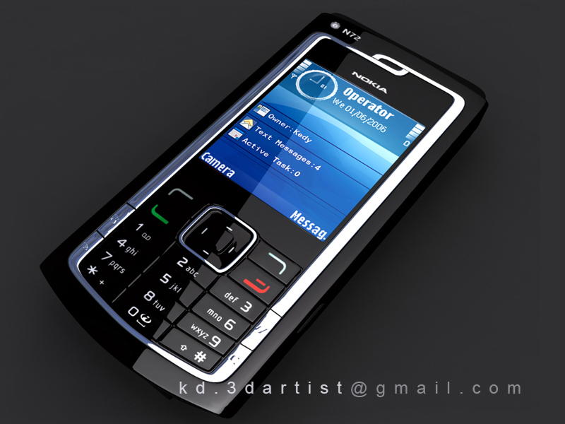 3D Artist: Nokia N72