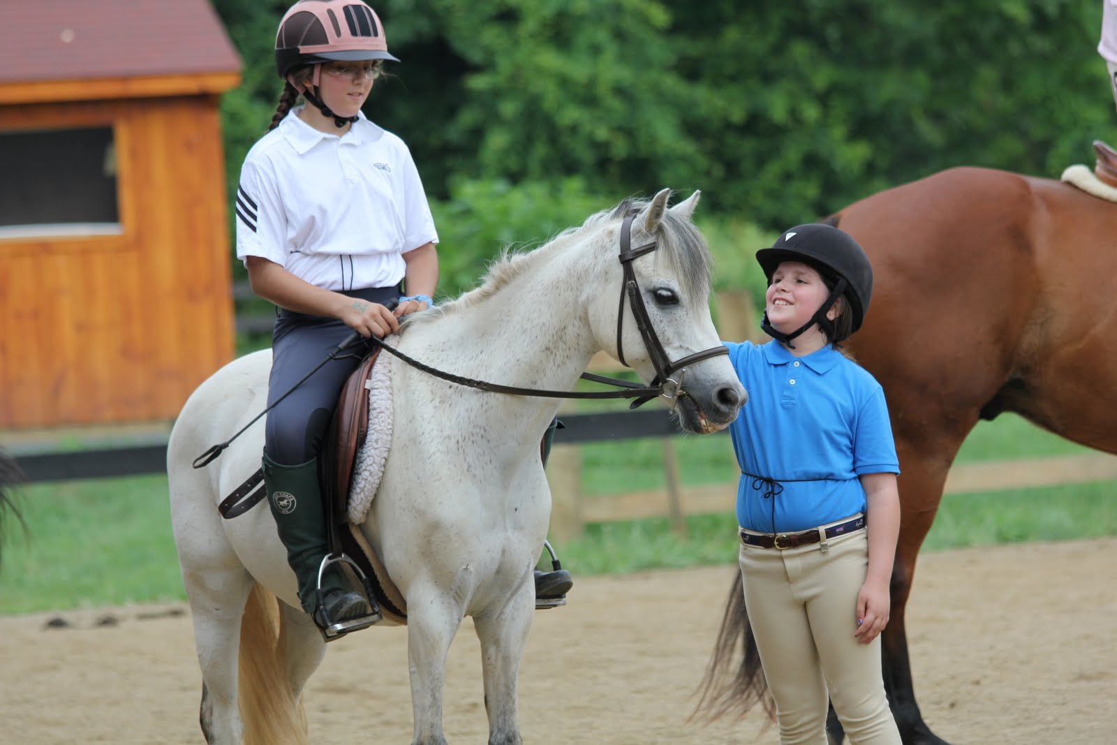 as is proper...: Having fun and Horsin' around...