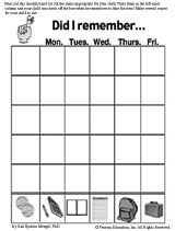 Back To School Organization Charts For Kids - 24/7 Moms