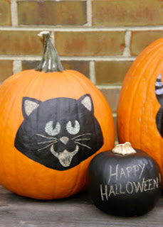 DIY Chalkboard Pumpkins - 24/7 Moms
