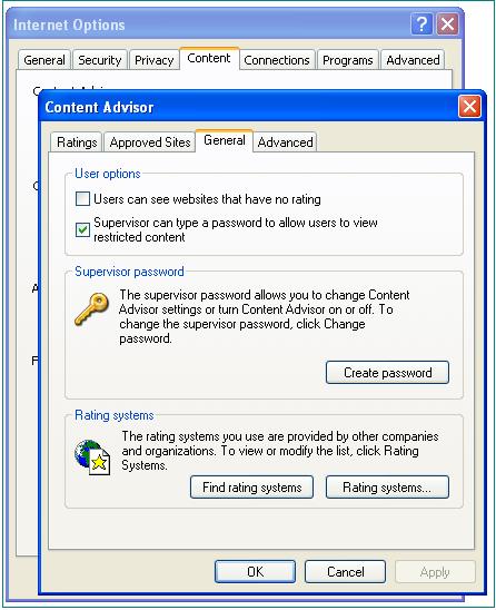 Internet Explorer Support: How to Password Protect Internet Explorer