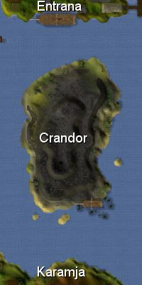 Runescape para latinos: Islas -Crandor
