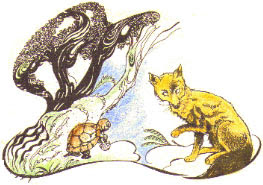 Children Stories World: The Fox and the Turtle