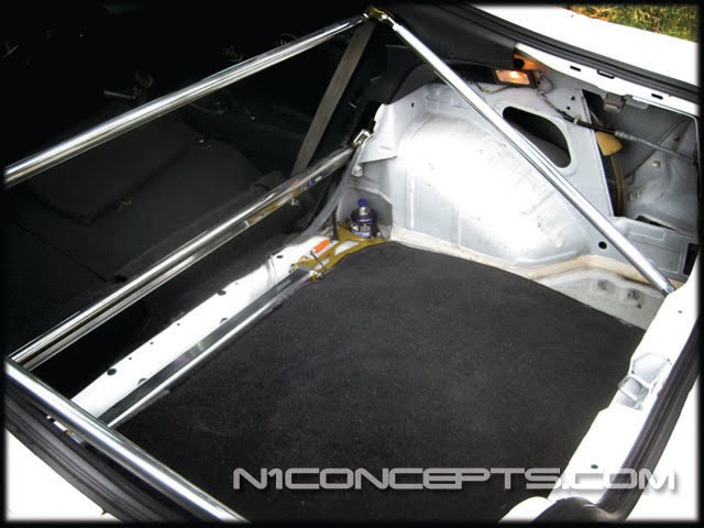 N1Concepts Blog: J's Racing Complete DC5 Rear Chassis Bars