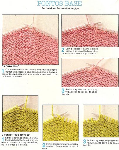 Receita de Tricô: Aprendendo Tricô