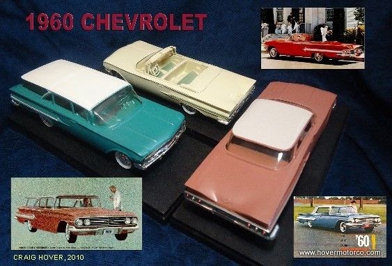 HOVER MOTOR COMPANY: '60 in scale. Dealer promo model cars from 1960 ...