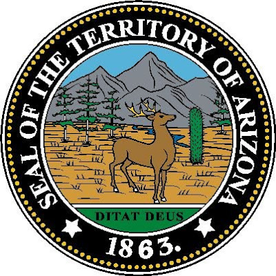 FLAGS AND COAT OF ARMS: USA,ARIZONA STATE