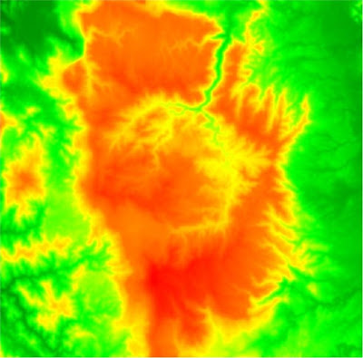 Komunitas ATLAS: Digital Elevation Model (DEM)