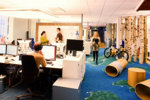 Google Office Interiors: Most Beautiful Houses in the World