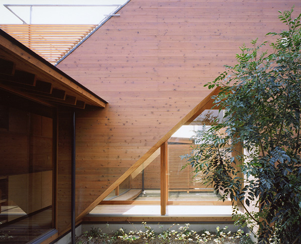 Design of modern wooden Japanese house | Home Arsitektur