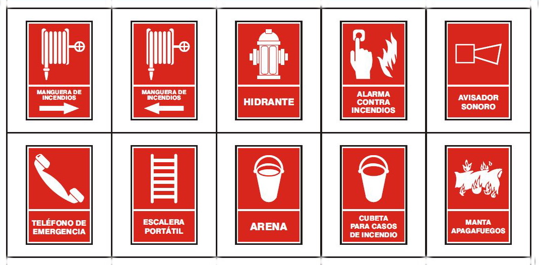 Hiper Seguridad: SEÑALES CONTRA INCENDIOS