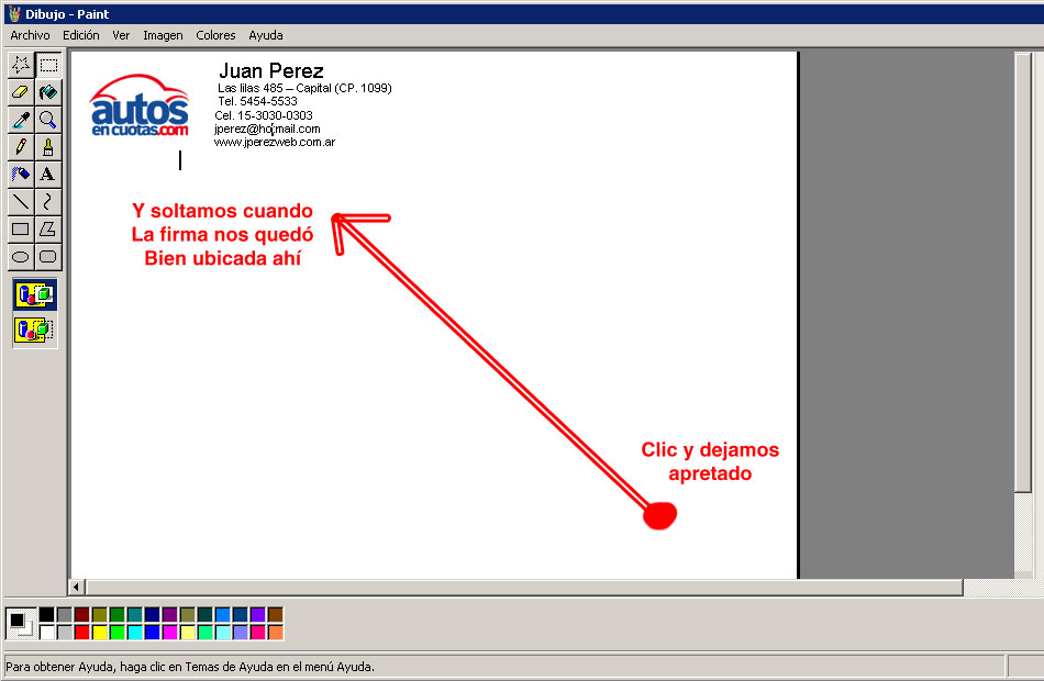 Geek Things: Como agregar una buena firma en Outlook Express