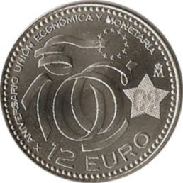 NumisNati: España: Moneda de 12 Euros de Plata