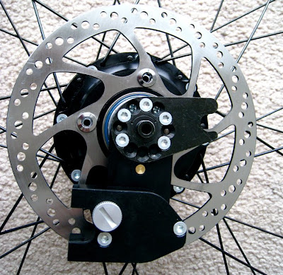 Vik's Big Dummy: Installing a Disc Rotor on your Rohloff
