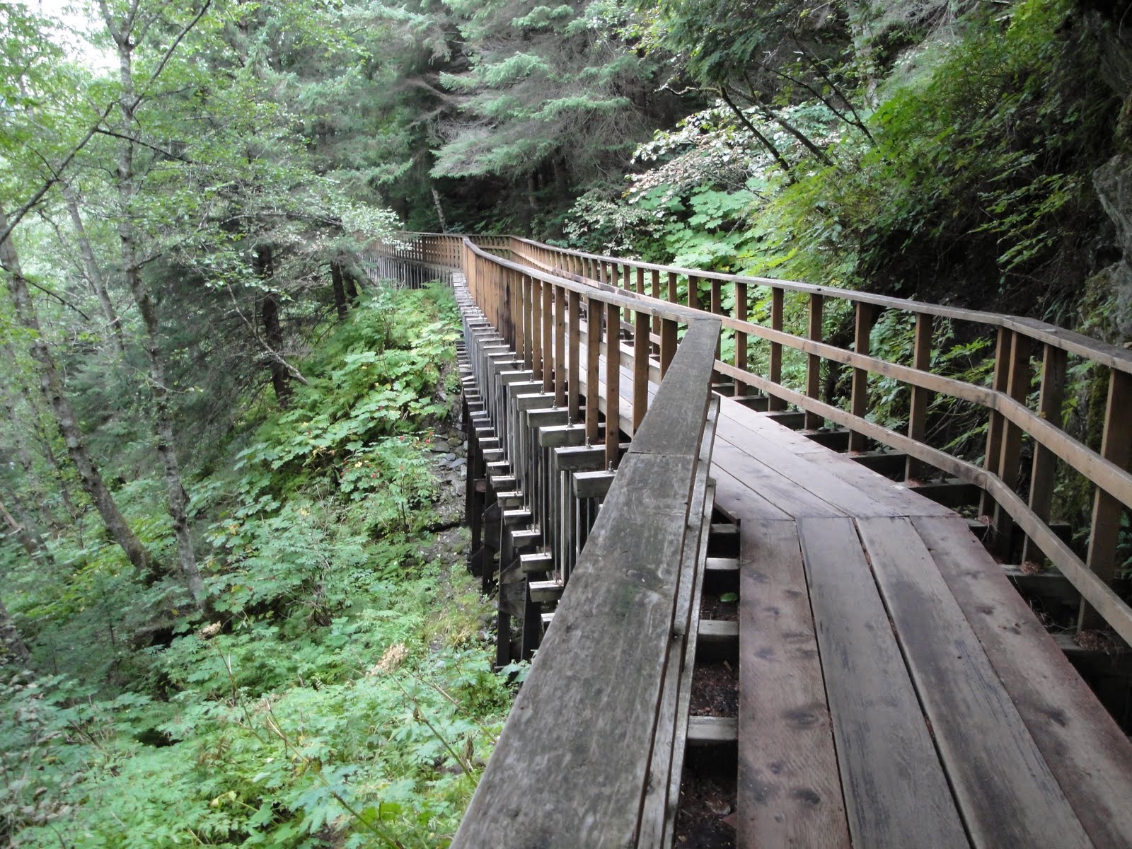 Juneau, AK, The Long Winter: The Flume Trail