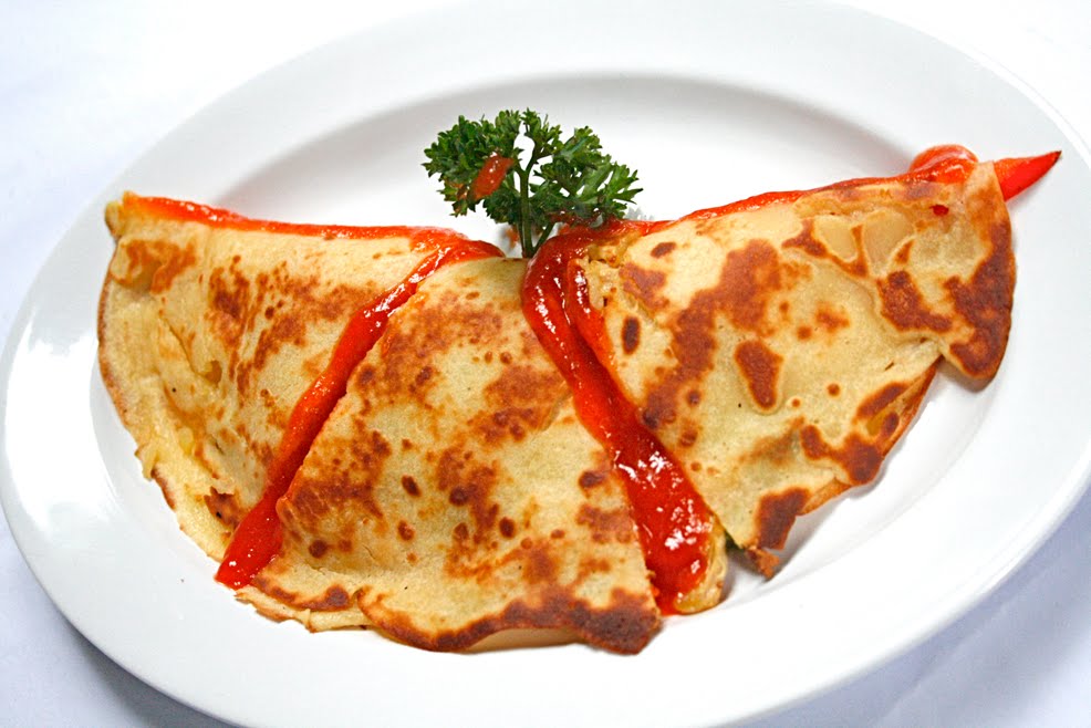 Te Amo cafe: chicken cassadia