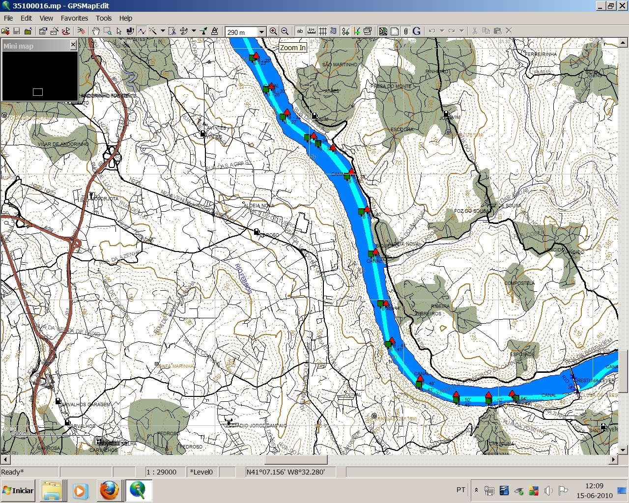TopoLusitania - Mapa Topográfico de Portugal para GPS em formato Garmin