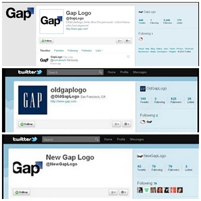 NADA FAZ SENTIDO: GAP e seu novo logo!