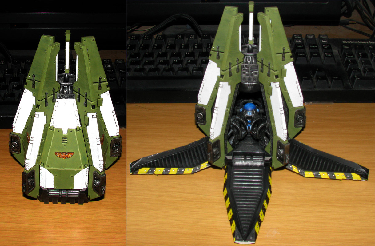 Warhammer painting stuff: Drop pod part 6