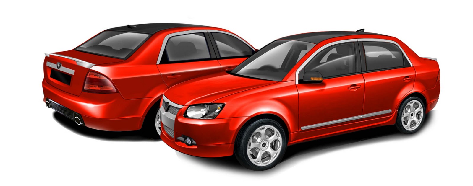 Dynamic E-motion: Proton Saga RED Showcar