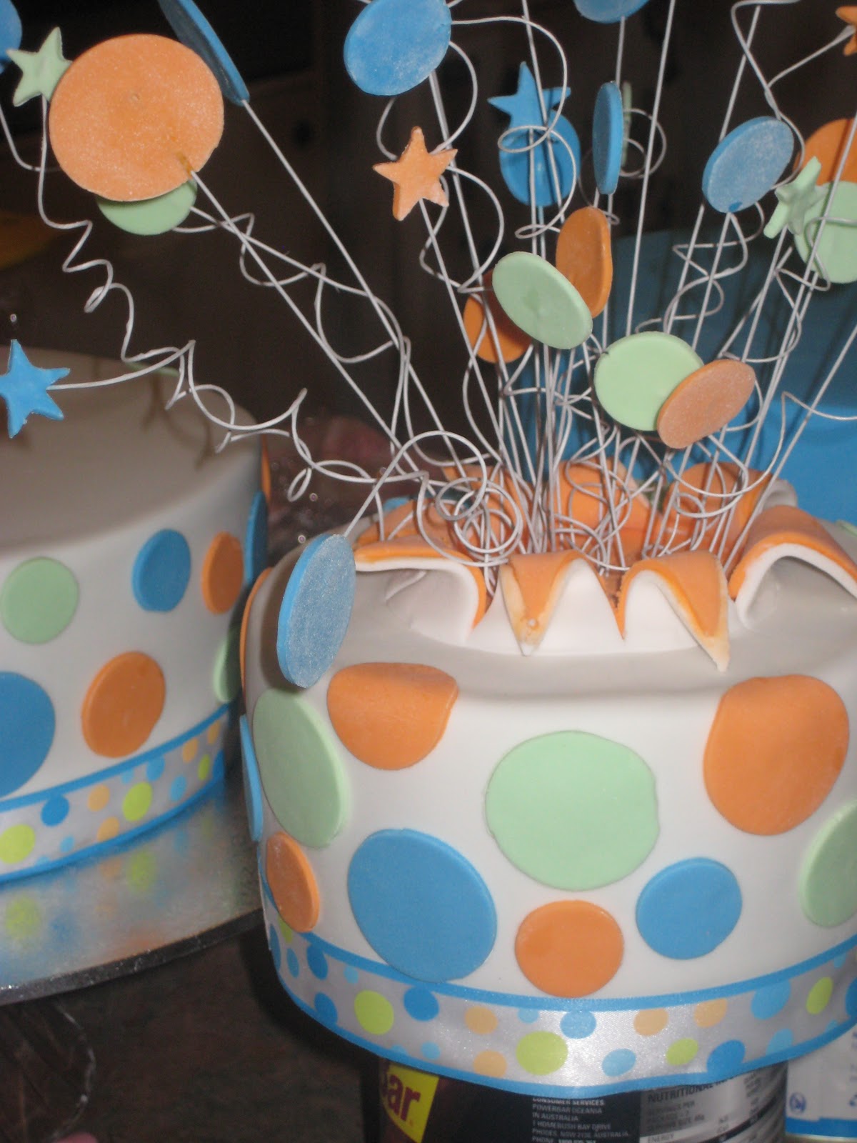 Big Cake, little cake: The exploding cake!