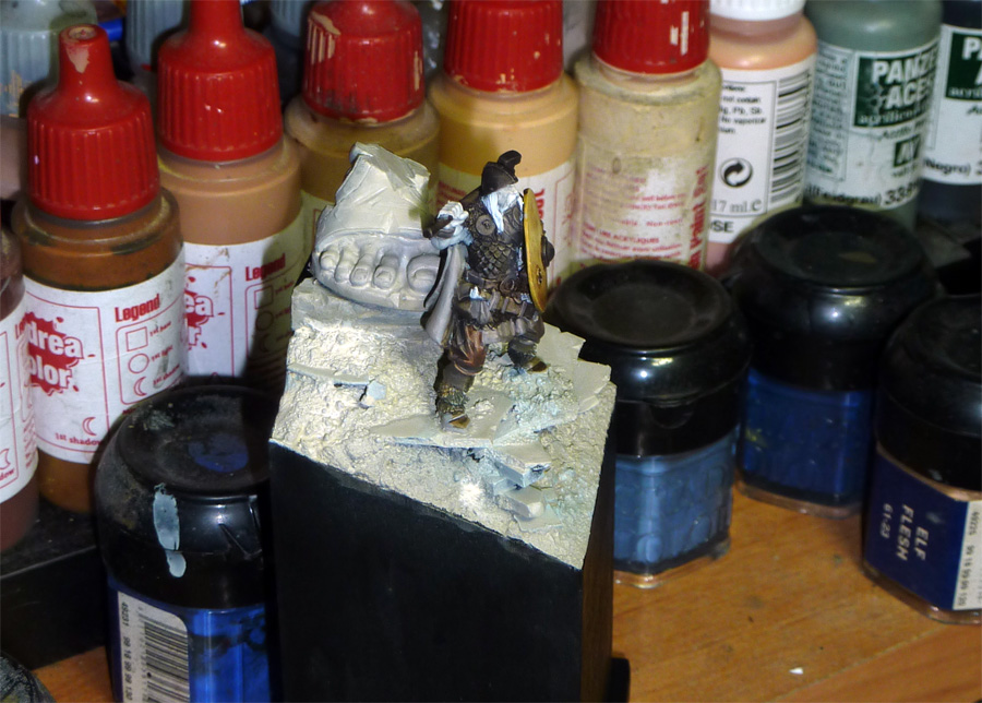 MASSIVE VOODOO: Tutorial - Working with colour pigments on a base