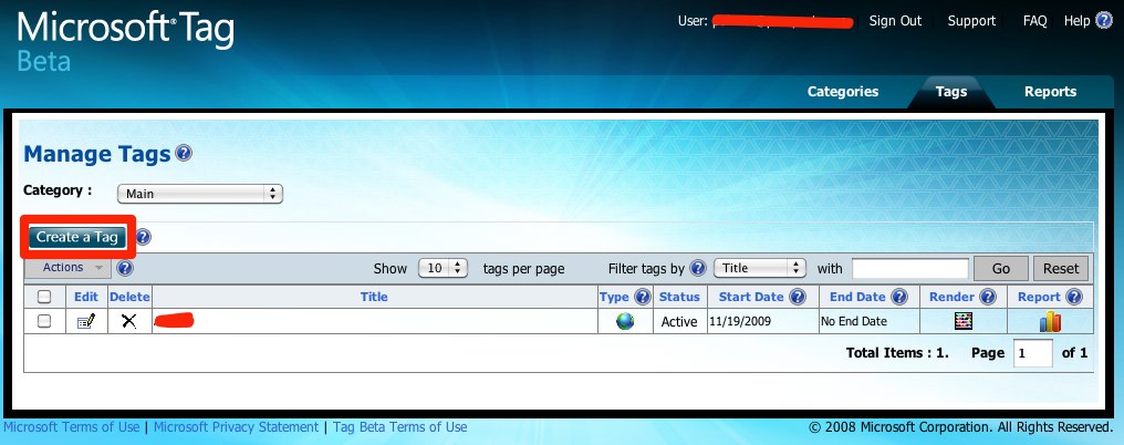 介紹 Microsoft Tag Reader 與網站標籤的製作 - Mobile01