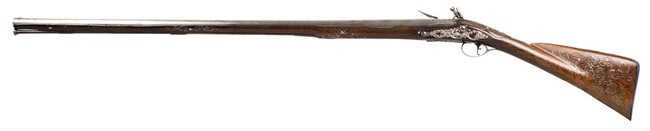Contemporary Makers: 1760 English Fowler with Silver Wire Inlay