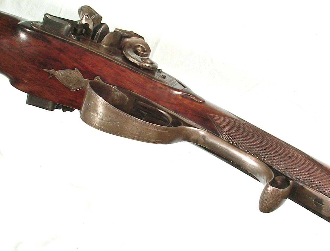 Contemporary Makers: English Double Flintlock 16 Bore Shotgun by "H. W ...