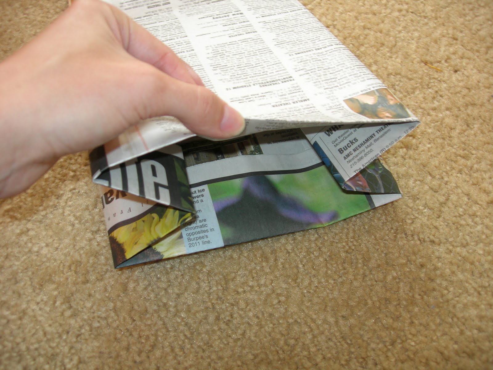 Chocolate Covered Bridges: Repurposing Newspaper