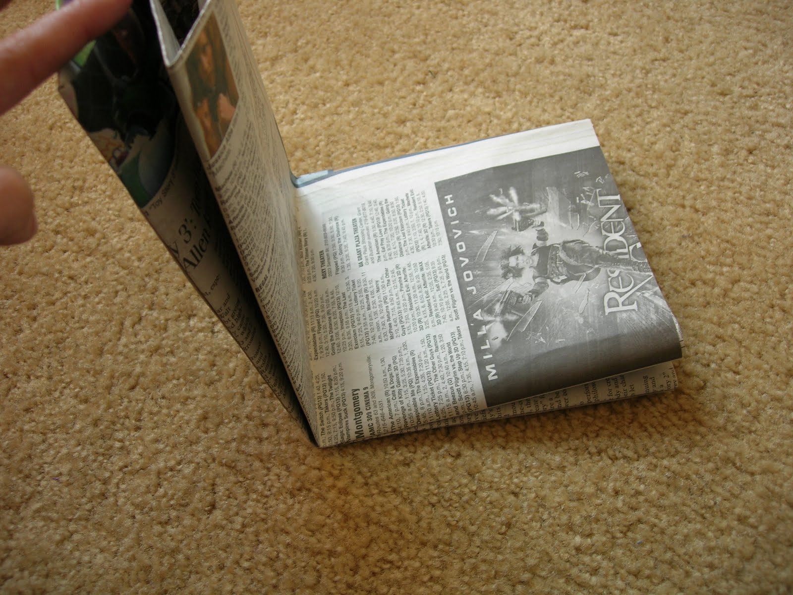 Chocolate Covered Bridges: Repurposing Newspaper