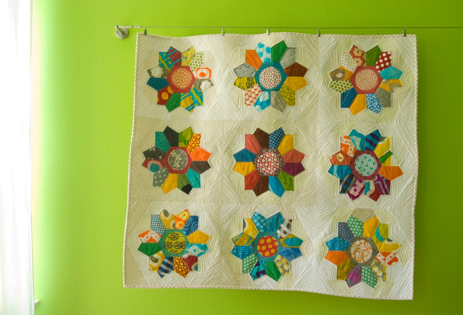 a stitch in dye: The Cupcake Quilt