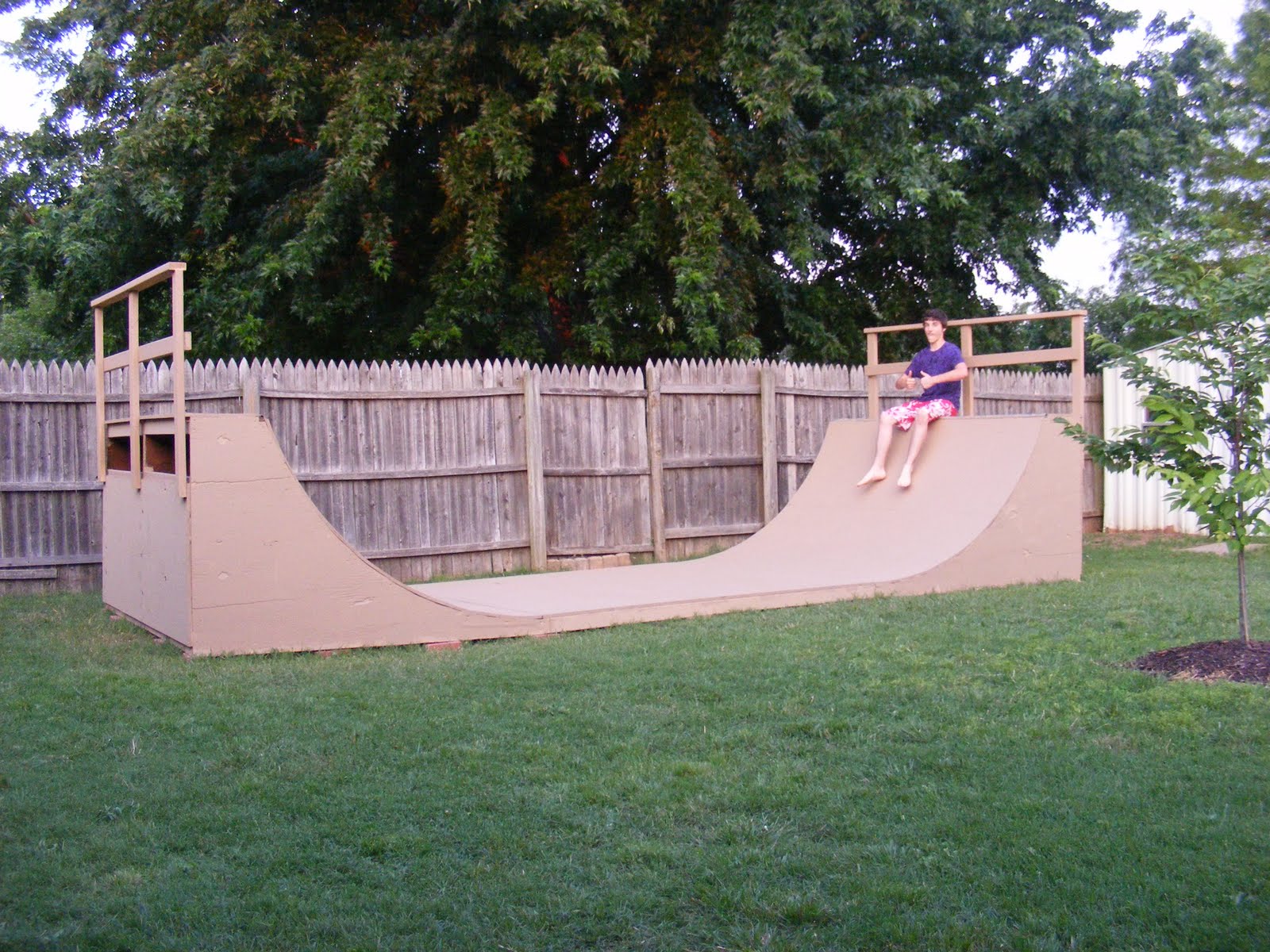 It's Just What I Do: A Skateboard Ramp!