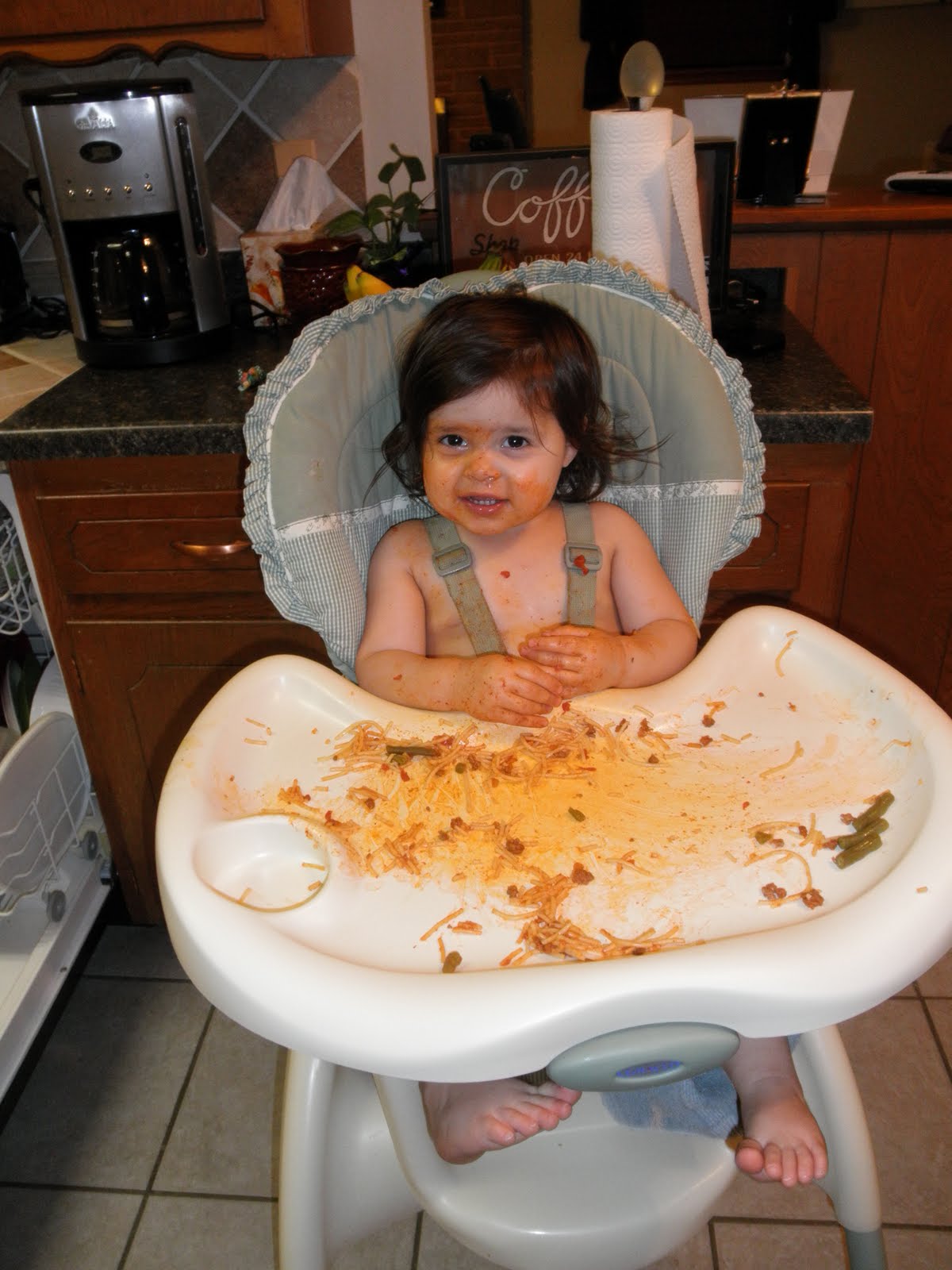~Emercyn Jaice & Harper Belle ~ Our Little Sugar Bugs!: Messy Girl!!
