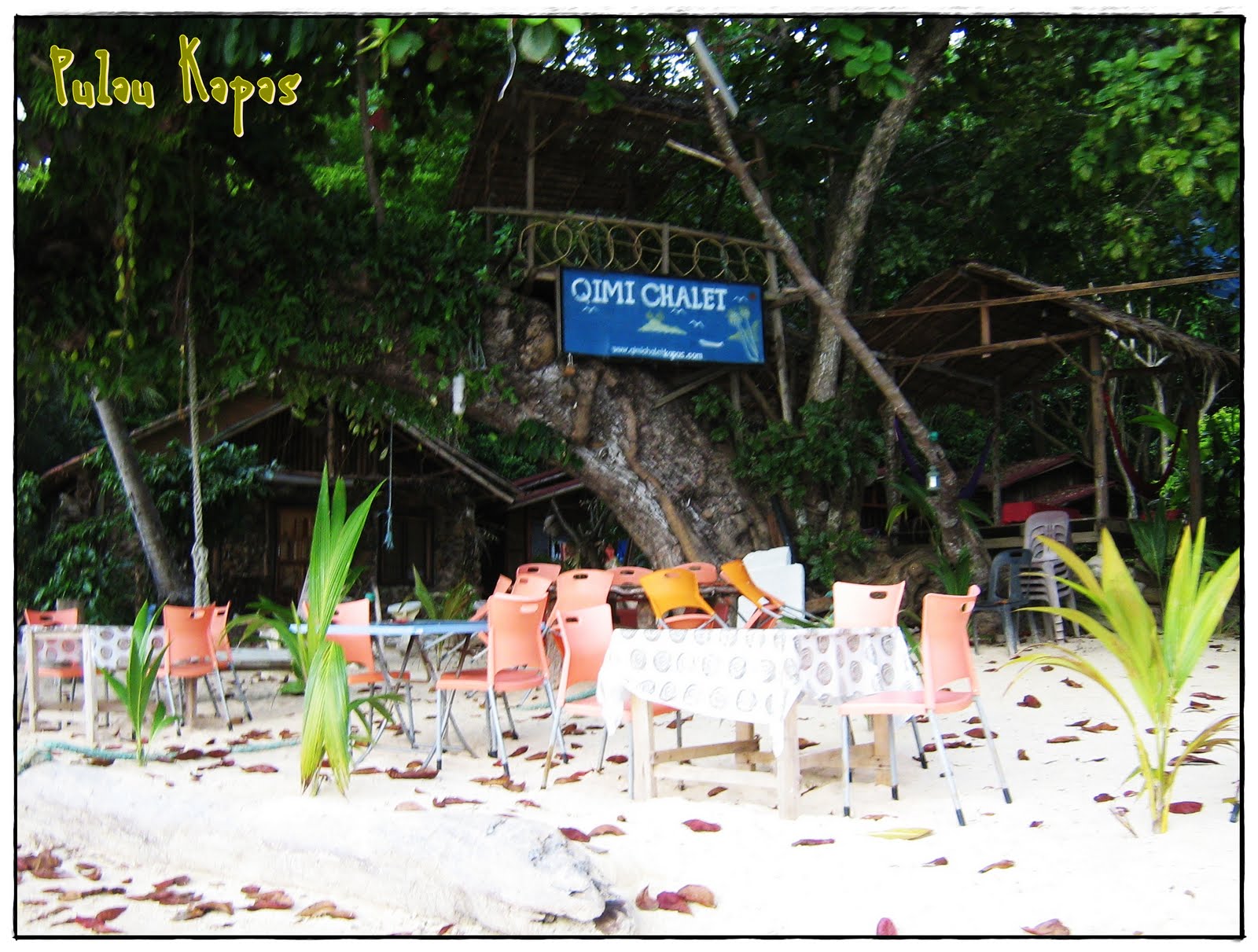 TERENGGANU UNIK : :: Ceritera 144 : Qimi Chalet, Pulau Kapas