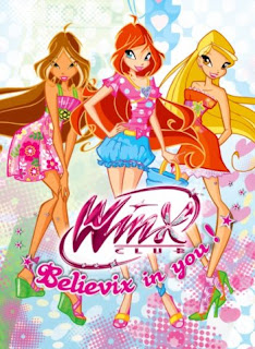 Winx City Girls: Winx Club:Believix In You Nintendo DS Game Logos