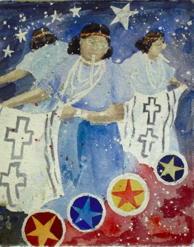 Pomo Honoring in Sebastopol