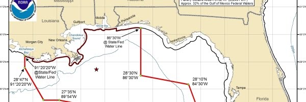 Deepwater Horizon/BP Oil Spill Map: NOAA Opens and Closes More Fishing ...