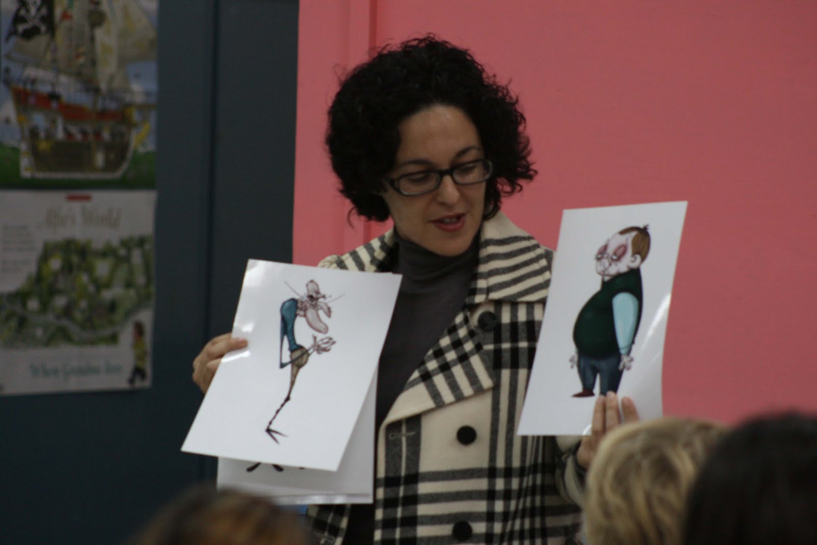 San Anton School Library: Clare Azzopardi żżur San Anton