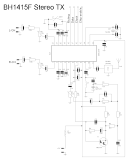 PLL FM Transmitter With BH1415F | RF Circuits