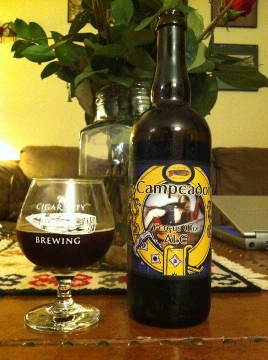 EvilTwin's Beer Blog: The Beer Gods have smiled on me today.....Fergus Mor