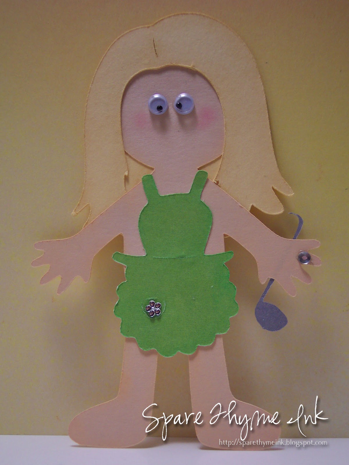 Spare Thyme Ink: Paper Dolls and Wiggle Eyes