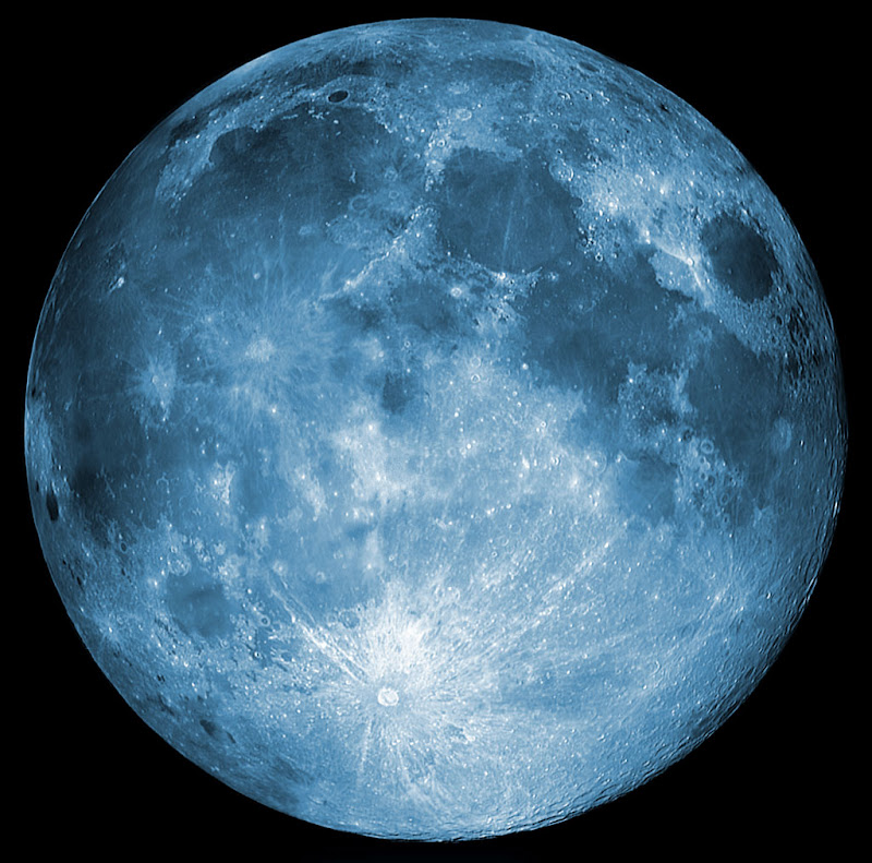 Nasa Blue Moon